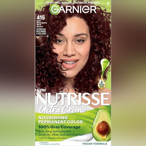 Garnier | Hair | 32 Garnier Nutrisse Ultra Cream 415 Raspberry Truffle ...